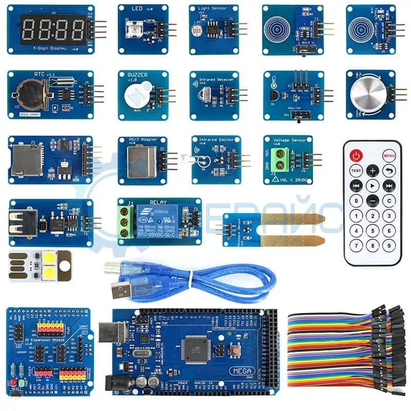 Arduino Mega Starter Kit купить набор для робототехники в Суперайс