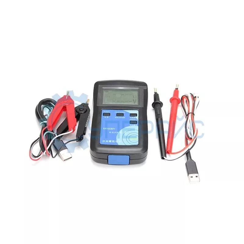 Тестер аккумуляторных батарей YAOREA YR1030+ с измерительными щупами и ...