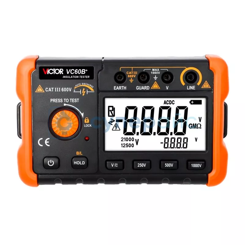 Купить мегаомметр VICTOR VC60B+ в интернет-магазине инструментов Суперайс
