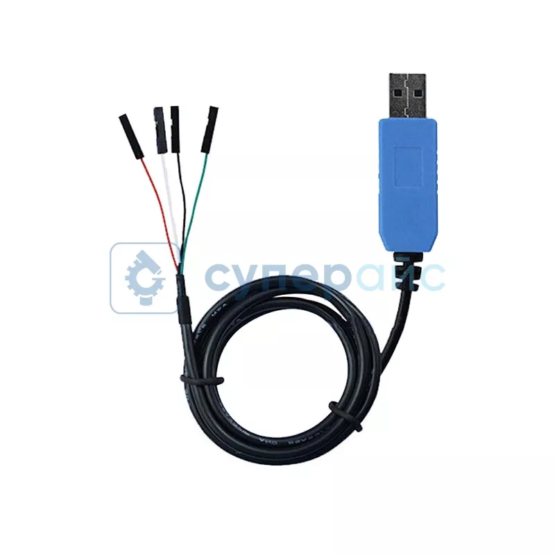Загрузочный кабель PL2303TA USB - UART заказать онлайн в магазине Суперайс