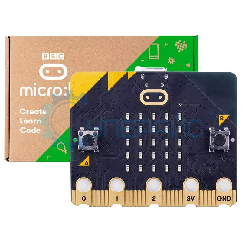 Купить набор BBC micro:bit v2.0 GO недорого в Москве в Суперайс