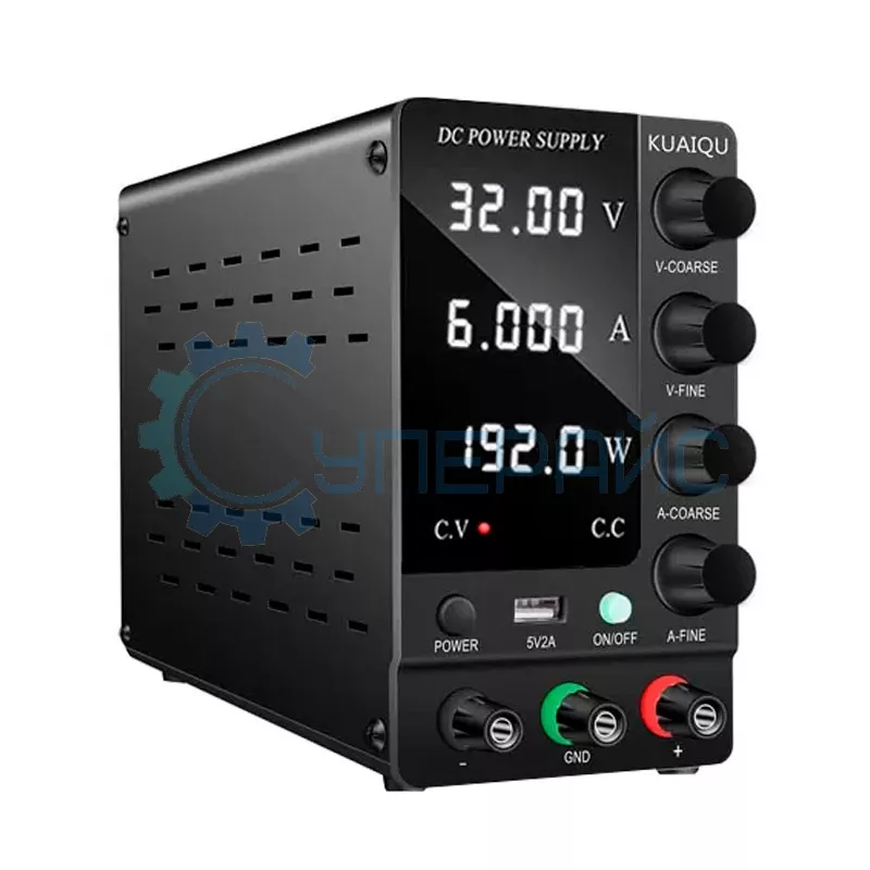 Регулируемый блок питания KUAIQU SPS-C3206 по выгодной цене в Суперайс