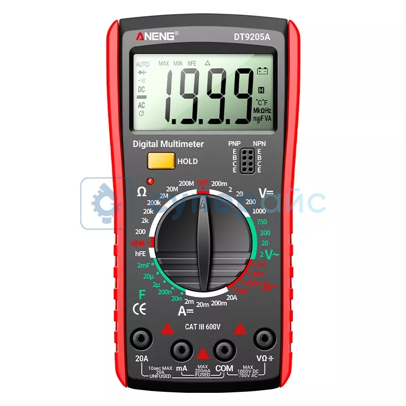 Цифровой мультиметр ANENG DT9205A купить по низкой цене в Москве ...