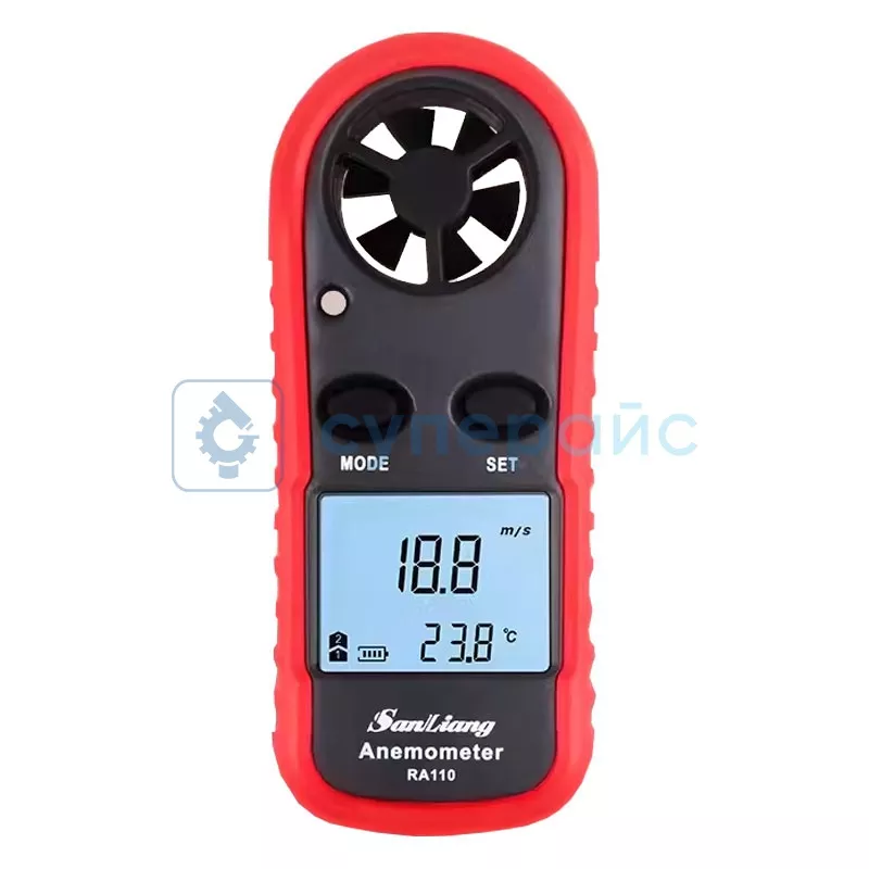 Купить с доставкой измеритель скорости ветра SanLiang RA110 | Суперайс