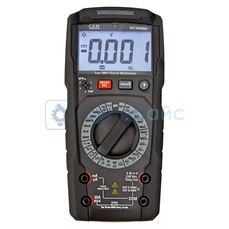 Купить мультиметр цифровой cem dt-8908d по низкой цене — магазин Суперайс