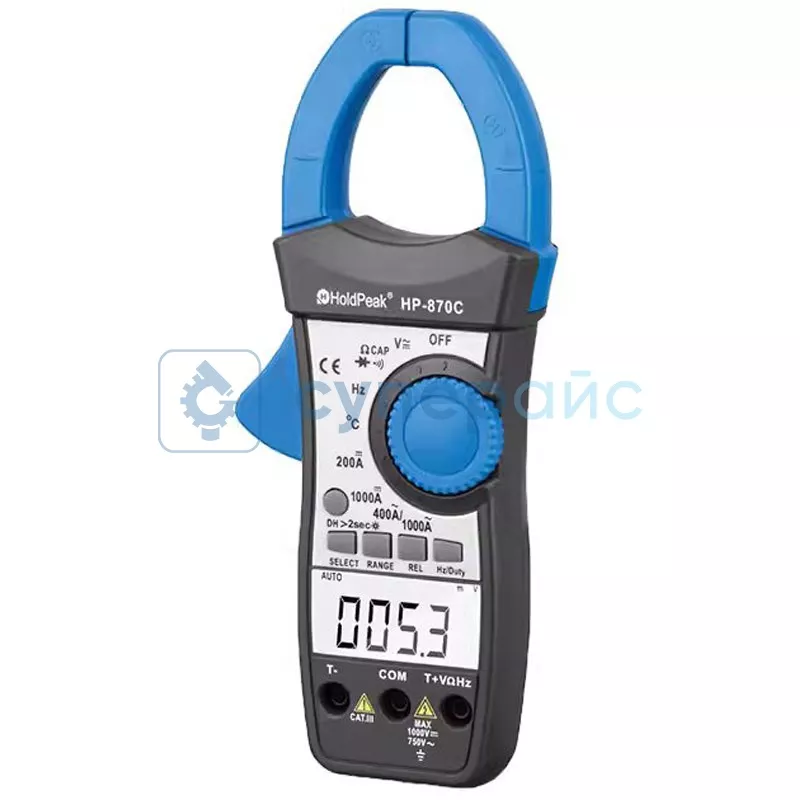 Автоматические токовые клещи HoldPeak HP-870C в магазине Суперайс