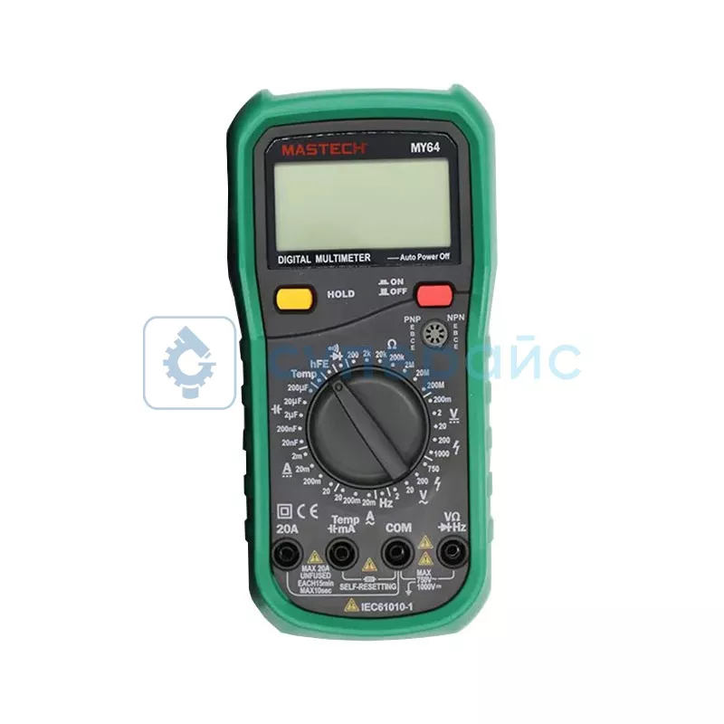 Купить с доставкой малогабаритный мультиметр MasTech MY64 в Суперайс